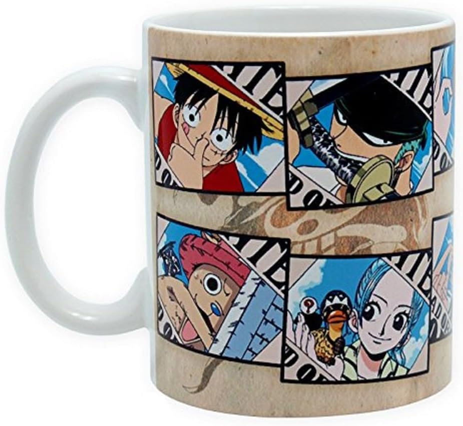 ABYSTYLE - One Piece - Mug - 320 ML - Portraits : Amazon.fr: Cuisine et ...