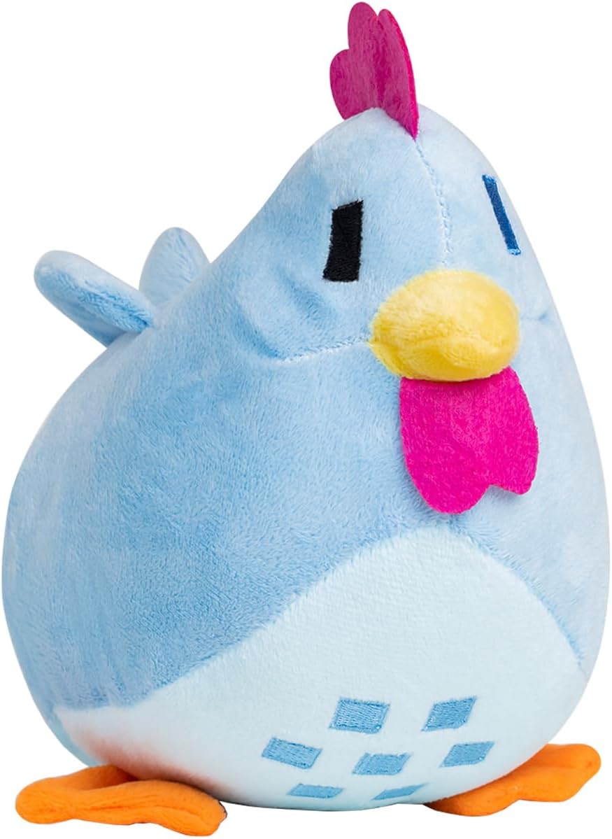 Stardew Valley Chicken Pillow, Stardew Valley Chicken Plush, Chubby ...