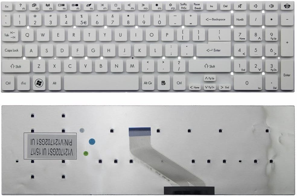 New Laptop Keyboard (without Frame) for Gateway p5ws0 p5ws5 p7ys5 US ...
