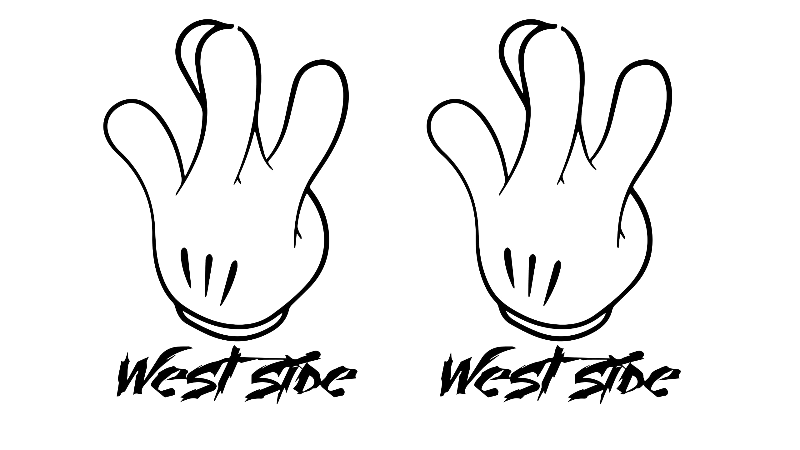 West Side Hand Sign Mickey