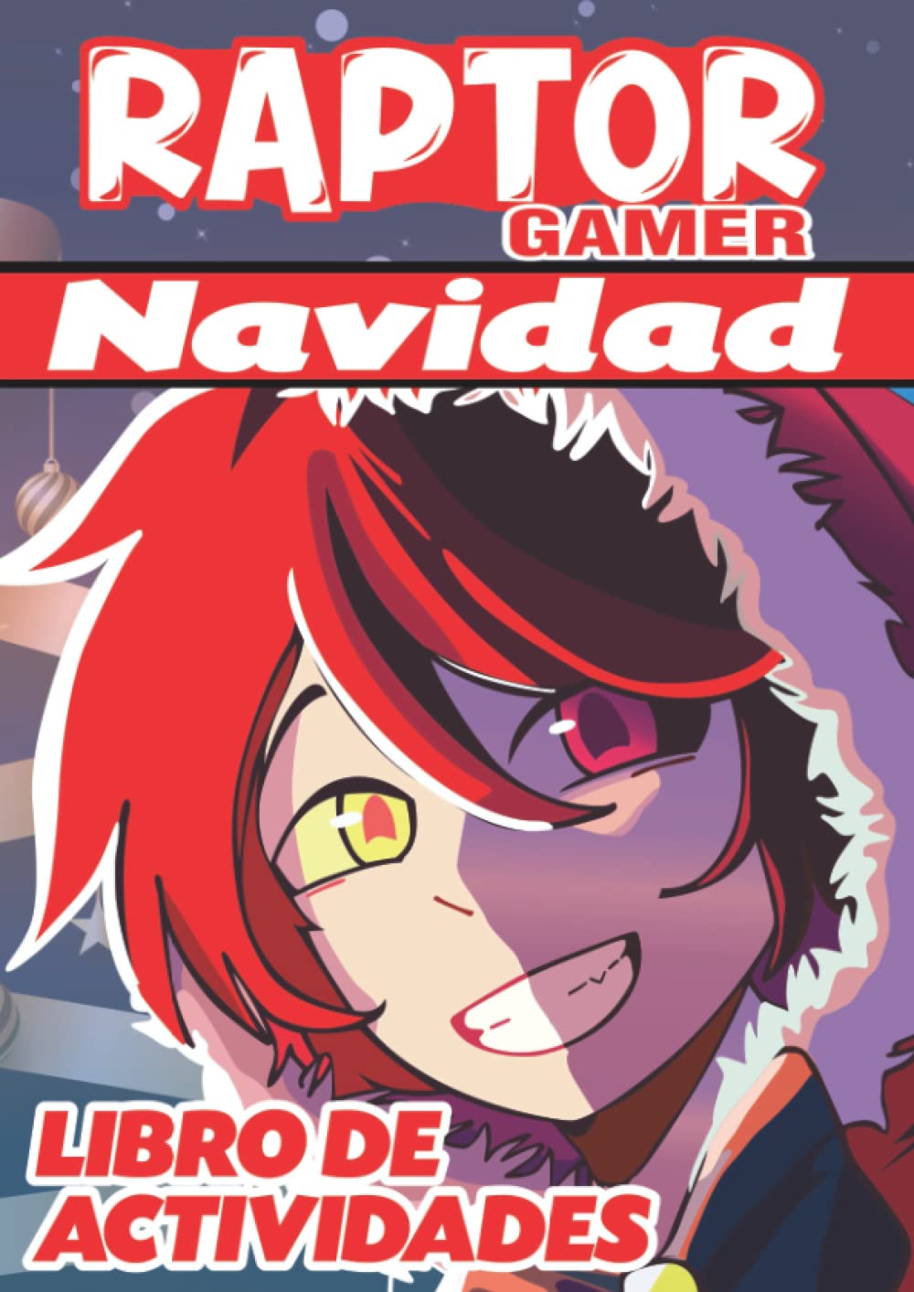 RaptorGamer Navidad Libro de actividades 4 en 1: Colorear, Dibujar ...