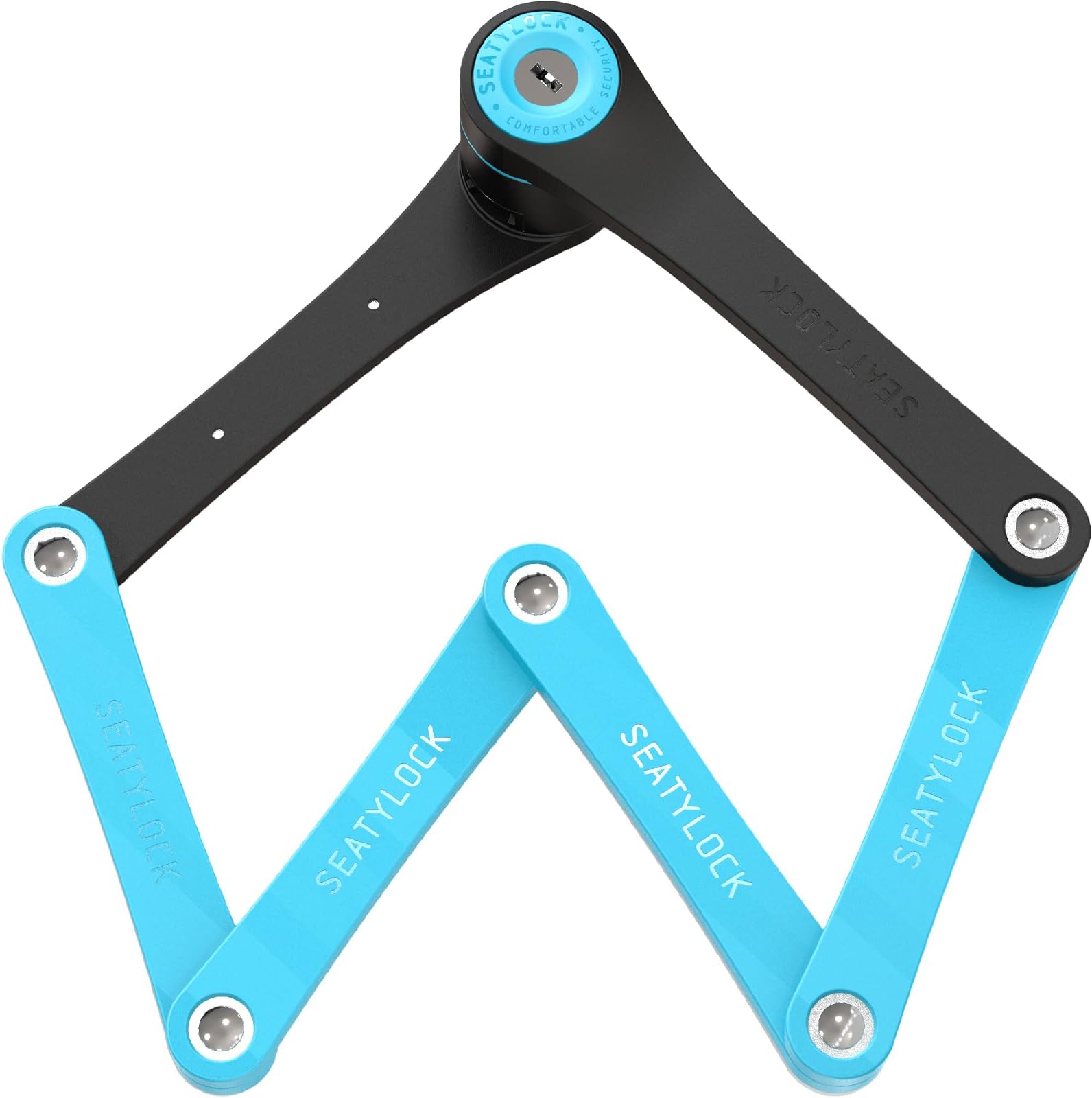 Amazon.com: Seatylock FoldyLock Compact Folding Bike Lock - Award ...