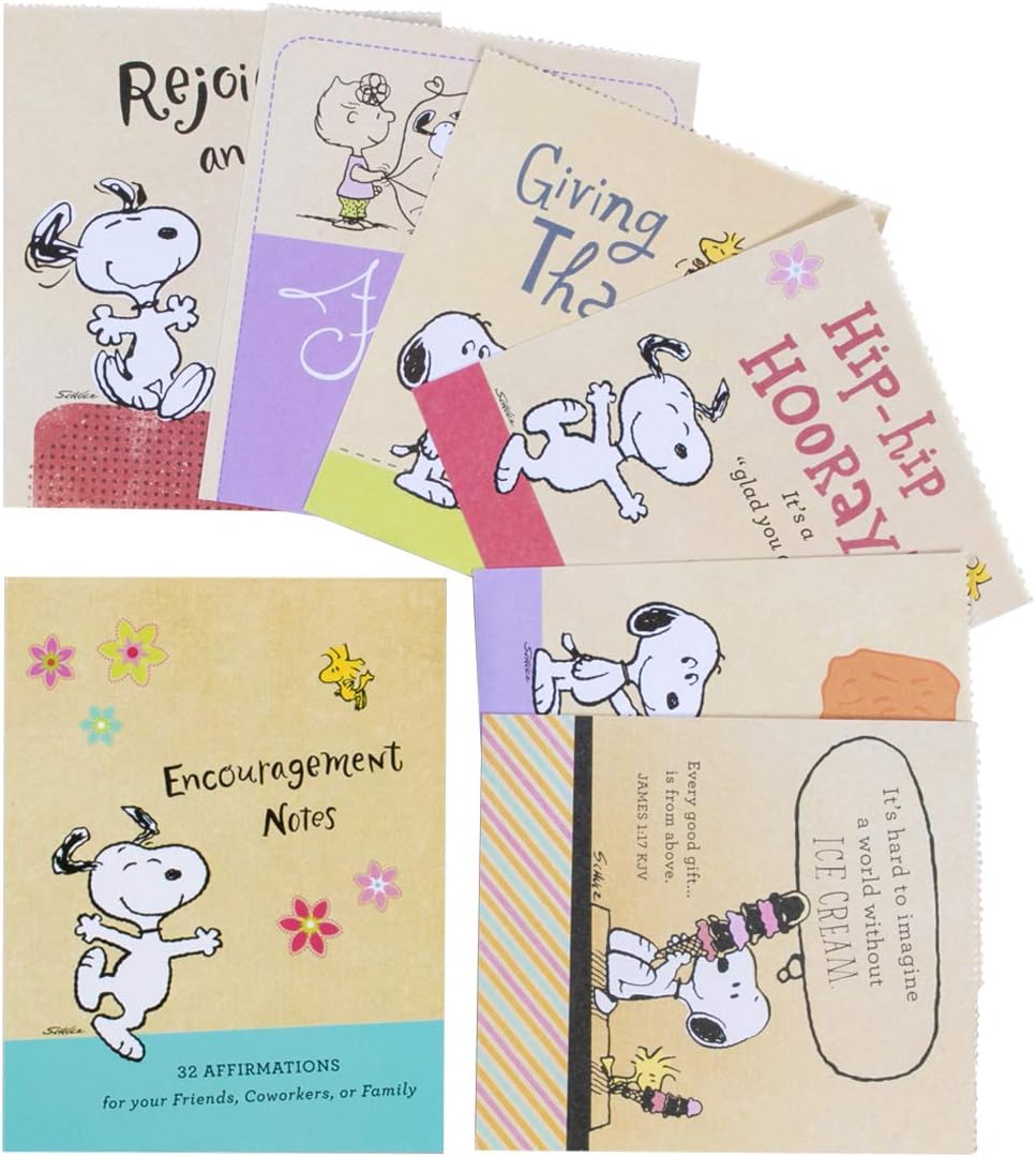 DaySpring - Peanuts - Encouragement Notes - 32 Affirmations for Your ...