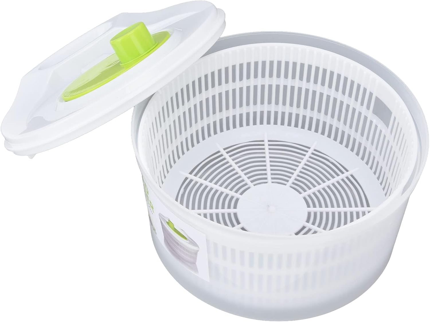 Amazon.com: Salad Spinner, Pump Spinner with Bowl, Colander and Built ...