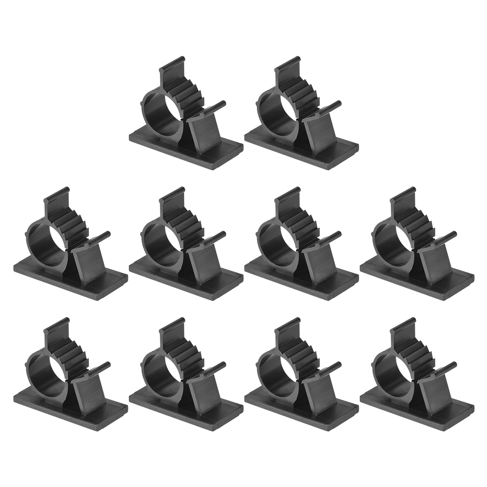 Amazon.com: uxcell Adjustable Cable Clips, 10pcs 13-16mm Self-Adhesive ...
