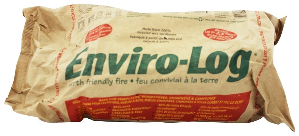 Amazon.com : Enviro-Log Fire Log 1 pk : Gas Logs : Patio, Lawn & Garden