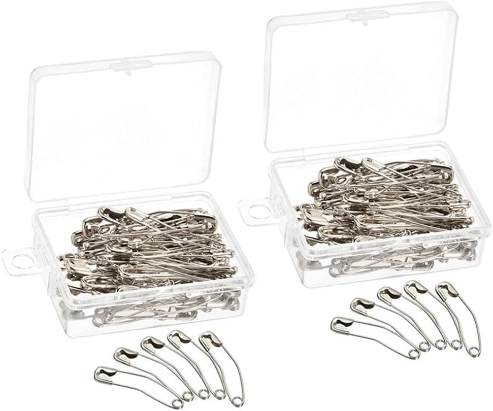 Prym 38 mm Safety Pins Curved with Coil Brass : Amazon.co.uk: Home ...