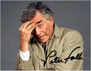 Peter Falk - Columbo Signed 8x10 Inch Photo Print Pre Printed Signature ...