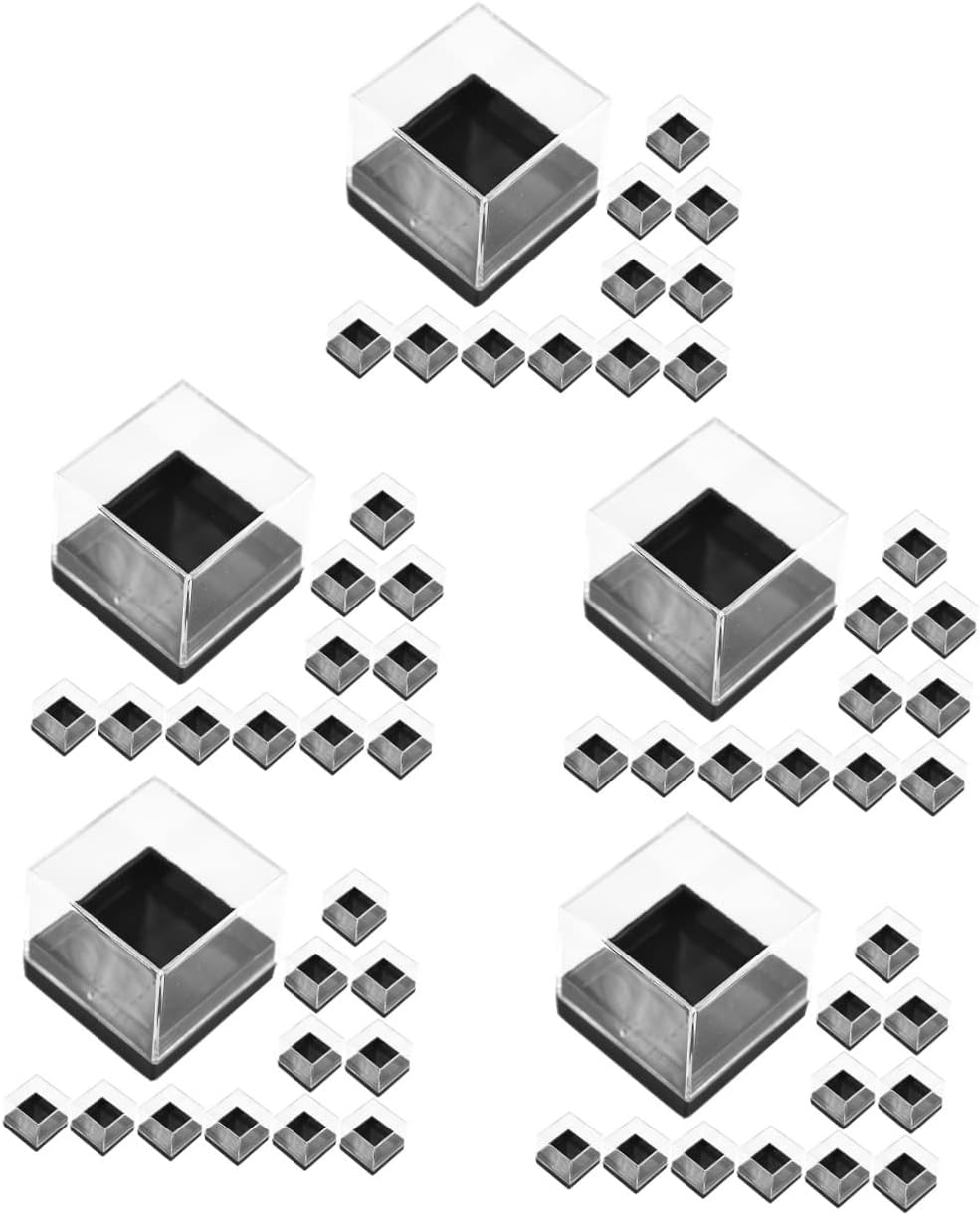Amazon.com: ARTIBETTER 60 Pcs Mineral Standard Box Square Cube ...