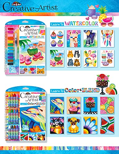 Snapklik.com : Cra-Z-Art Creative Artist 2-Pack Art Kit - How To ...