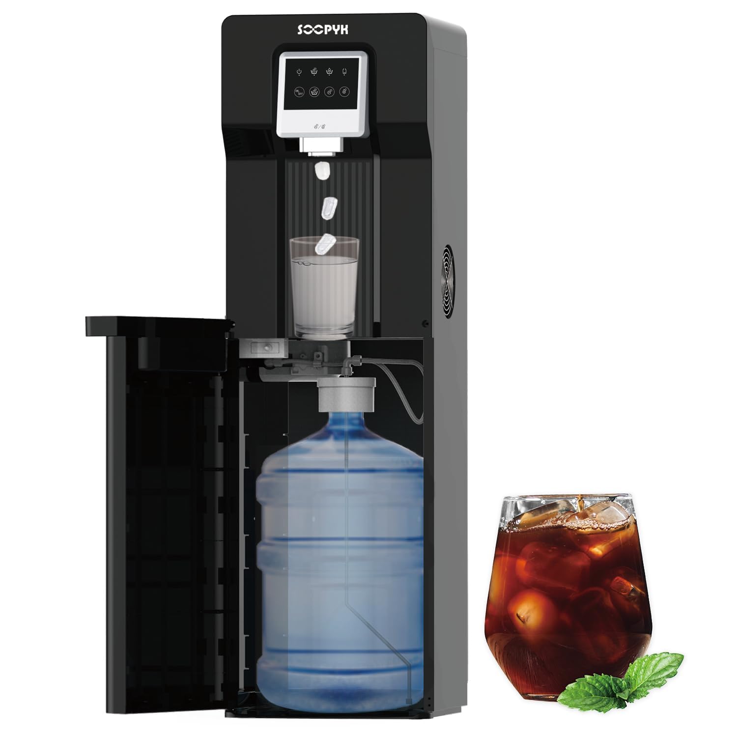Amazon.com: SOOPYK 2-in-1 Bottom Loading Water Cooler Dispenser for 3 ...