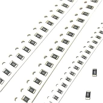 Amazon.com: 100Pcs 1206 SMD Resistor 5% 1 1.2 1.5 10 12 15 100 120 150 R Ohm 100R 120R 150R 1K 1 ...