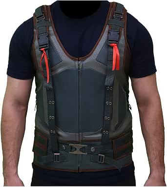 Amazon.com: Men’s Cosplay Military Style Dark Knight Bane Rises Knight ...