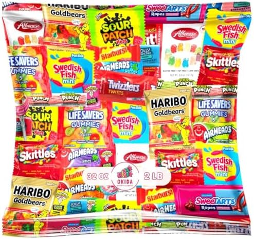 Amazon.com: Assorted Candy Variety Pack - Individually Wrapped Party ...