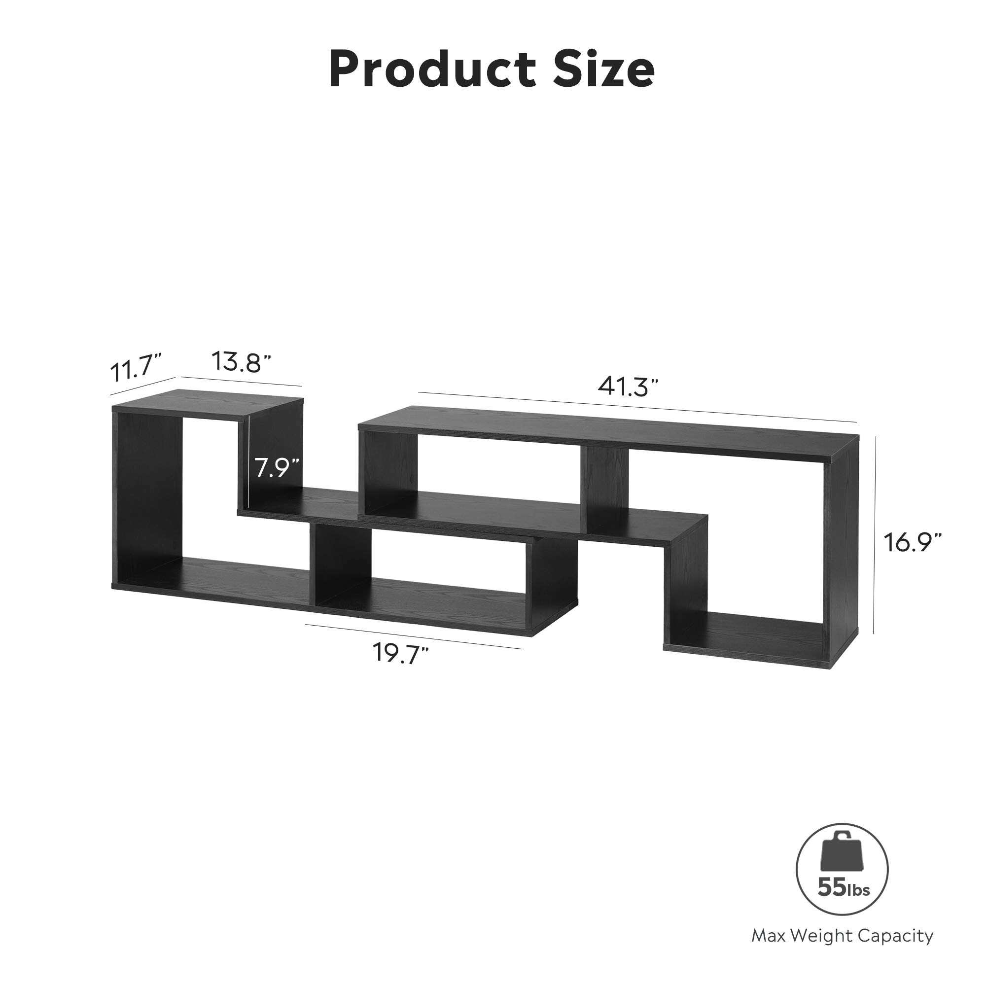DEVAISE Flat Screen TV Stand For 55 65 Inch TV Modern Entertainment devaise-flat-screen-tv-stand-for-55-65-inch-tv-modern-entertainment