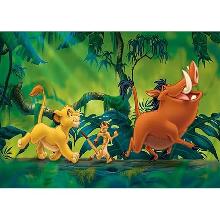 Amazon.com : Lion King Backdrop for Photography 7x5 Jungle Safari Lion ...