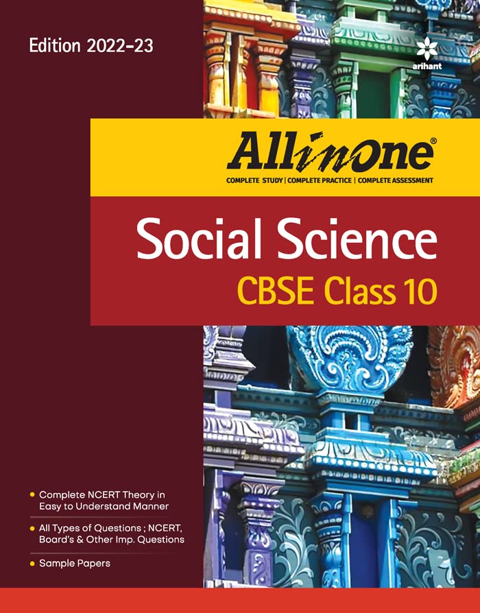 CBSE All In One Social Science Class 10 2022-23 Edition : Madhumita ...