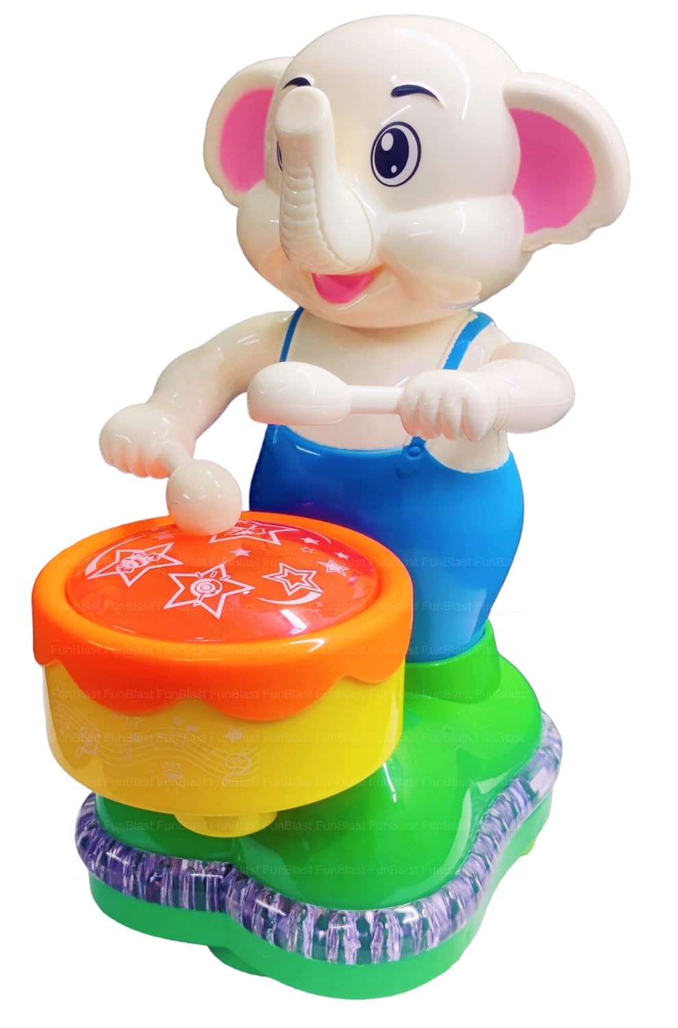 Buy FunBlast Dancing Elephant Musical Toy – 360 Degree Rotating ...