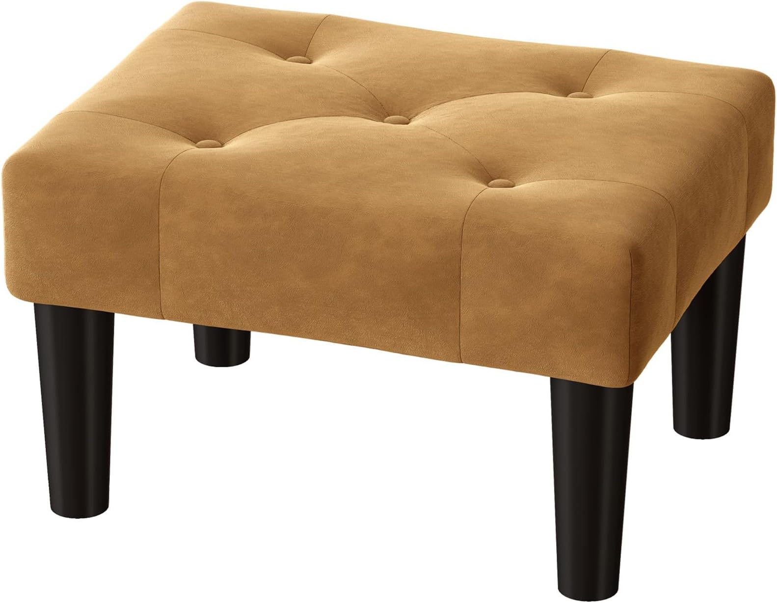Amazon.com: CAROLMADE 15” Footstool Ottomans, Velvet Small Ottoman Foot ...