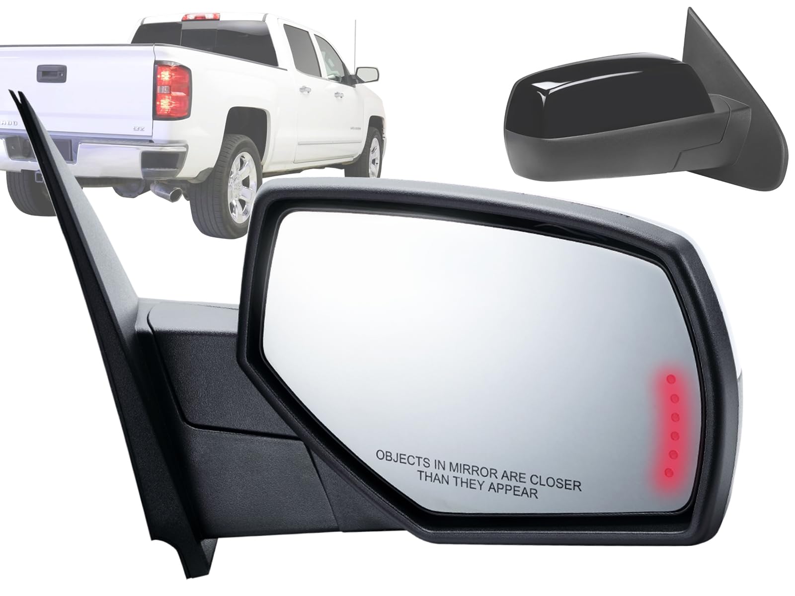 Amazon.com: APA Replacement Exterior Rear View Mirror for 2014-2018 ...