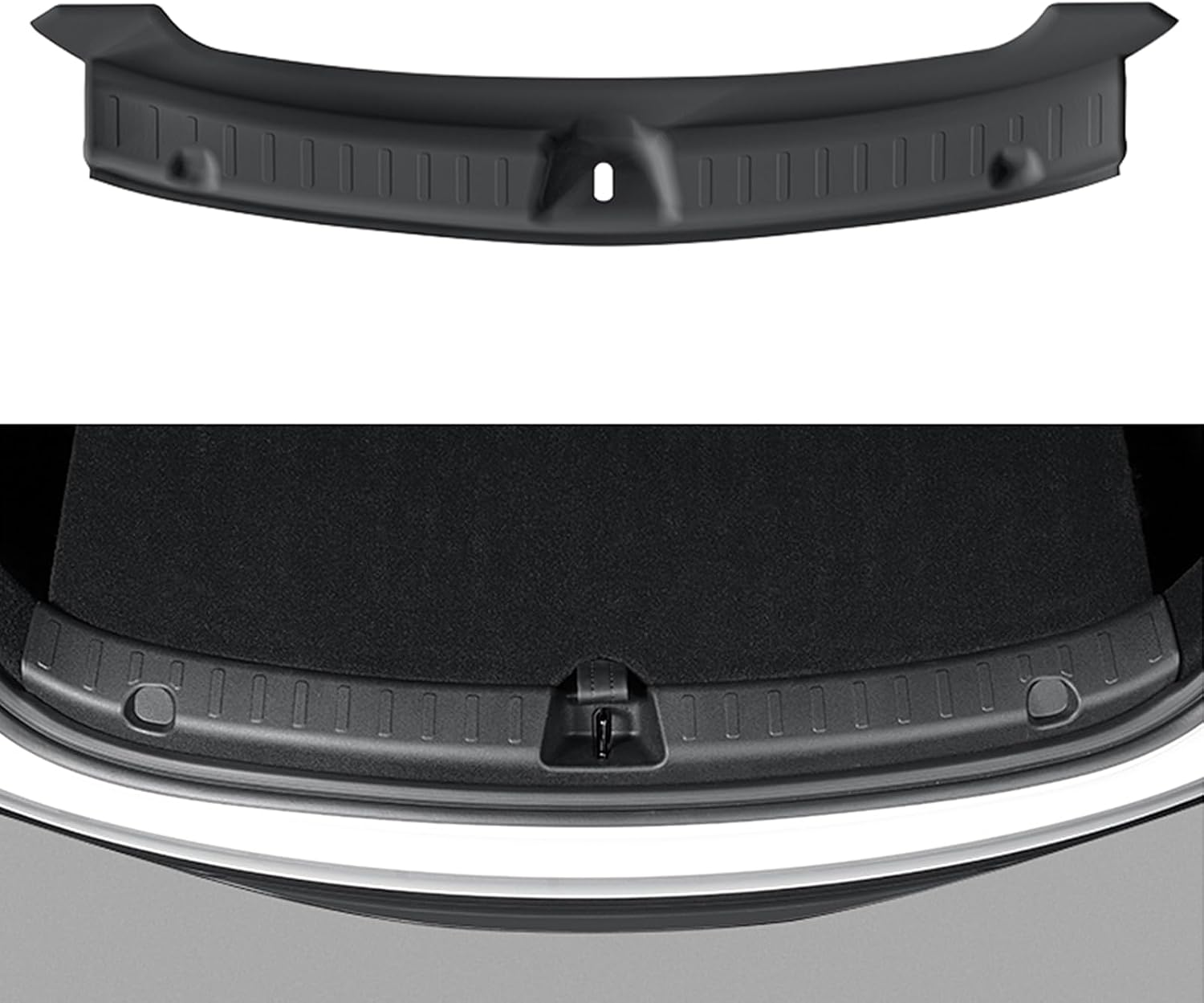 Amazon.com: PUOENI 2025 2026 Model Y Juniper Rear Bumper Guard 1 PCS ...