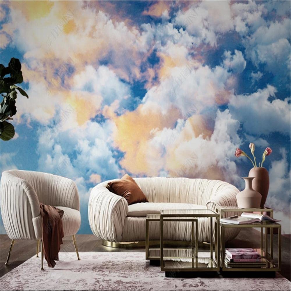 Clouds Wallpaper House Up In The Clouds, Blue Rebel Walls