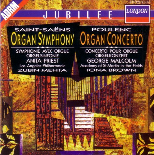 Symphony 3 " Organ " / Organ Concerto - Saint-Saens, Poulenc, Malcolm ...