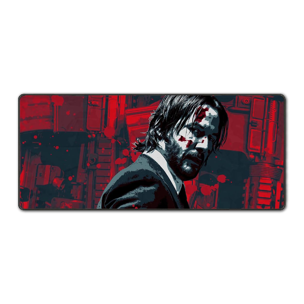 BIRD'S MIND® John Wick Gaming Mouse Pad Speed Type XL for Laptop ...
