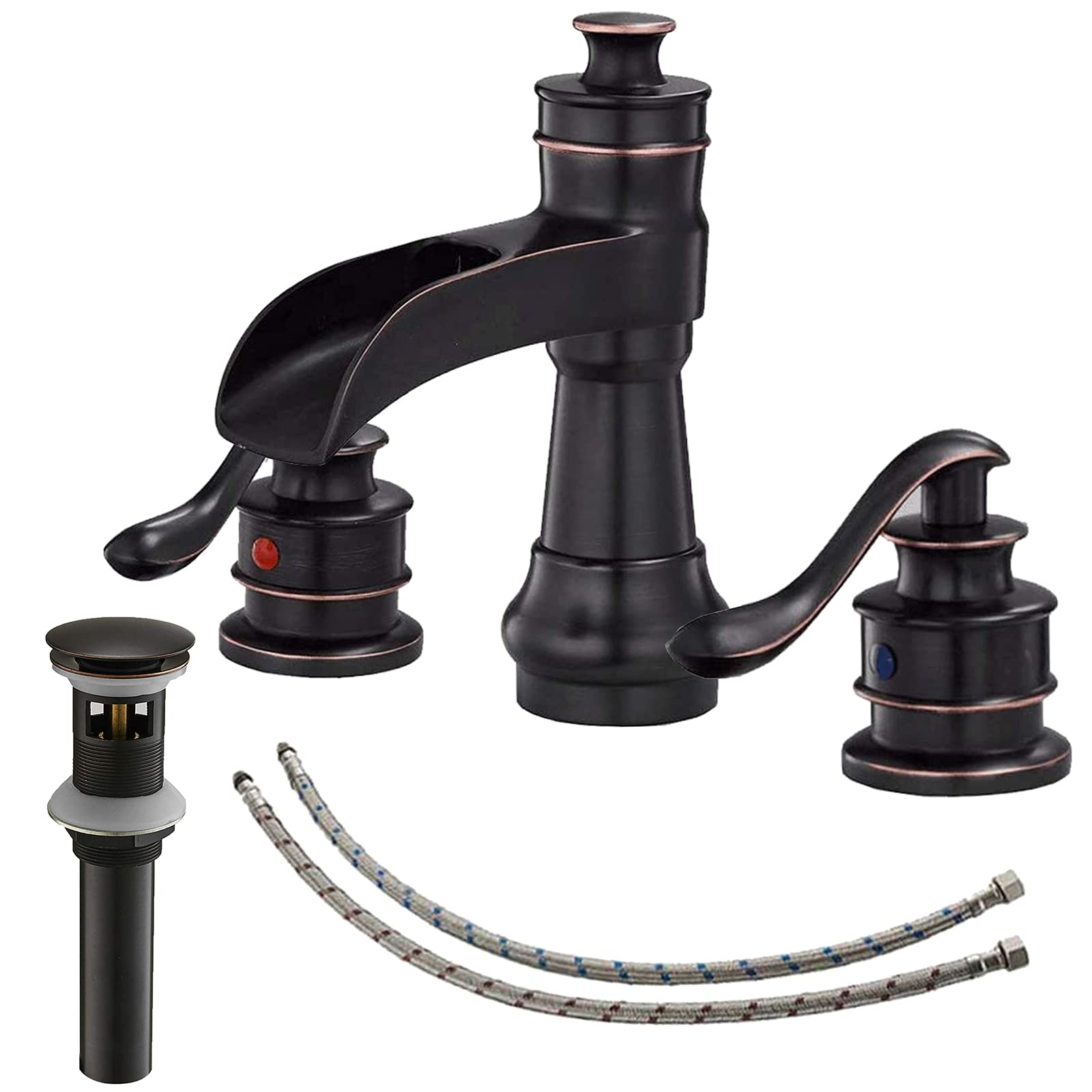 9 Best Antique Bathroom Faucet | Full Metal Waterfall Flow