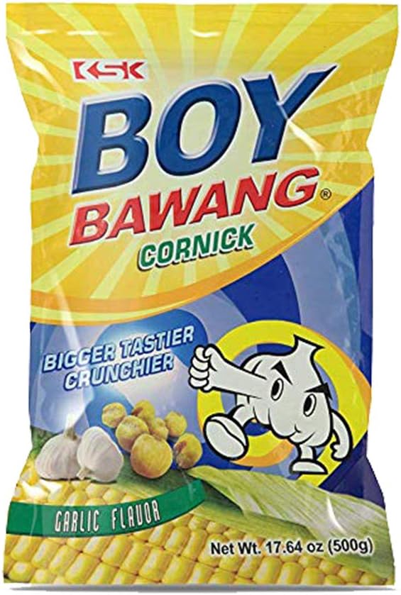 3-packs Boy Bawang, Cornick, Garlic Flavor 100g Ea by KSK FOod Products ...
