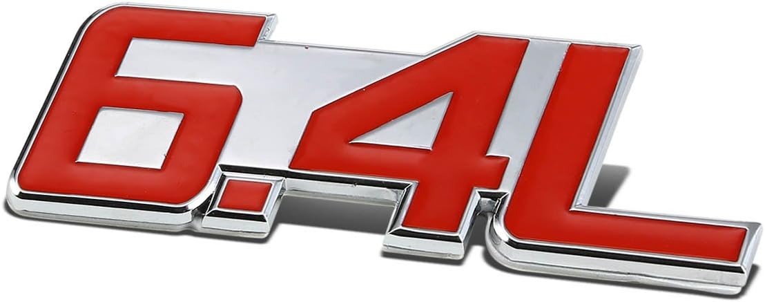 Amazon.com: Dodge Dodge Challenger 6.4L Scat Pack Emblem Badge Mopar ...