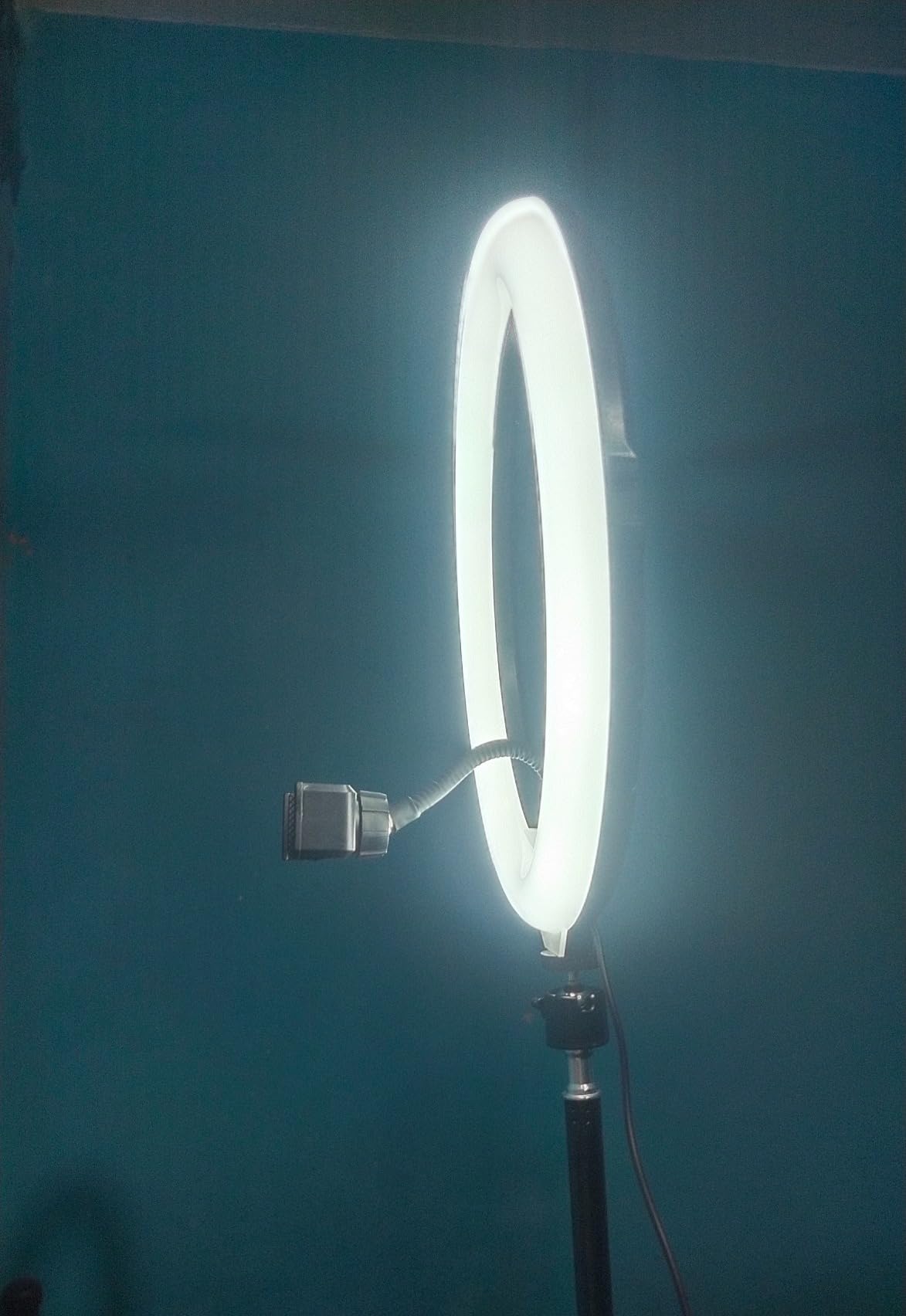 DIGITEK® (DRL-14C) 14 Inch LED Ring Light with 5ft Stand & Smartphone ...