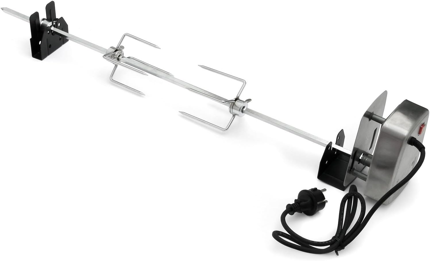 Amazon.com : Big K Electric Rotisserie Spit with Clamps : Patio, Lawn ...