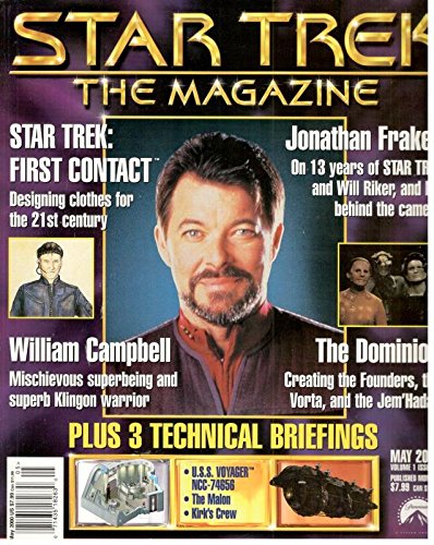 Star Trek the Magazine # 13 (Jonathan Frankes,First Contact,May 2000 ...