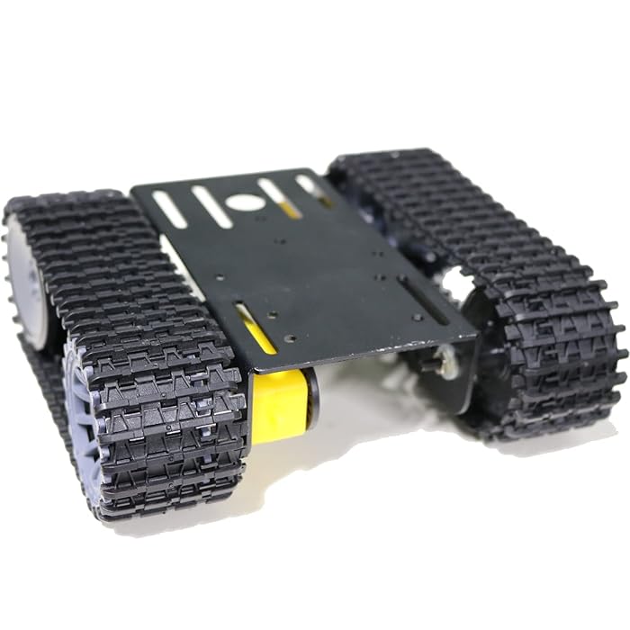 Buy Smart Robot Car Chassis Robotic RC Tank Chassis with DC Motor Kit ...