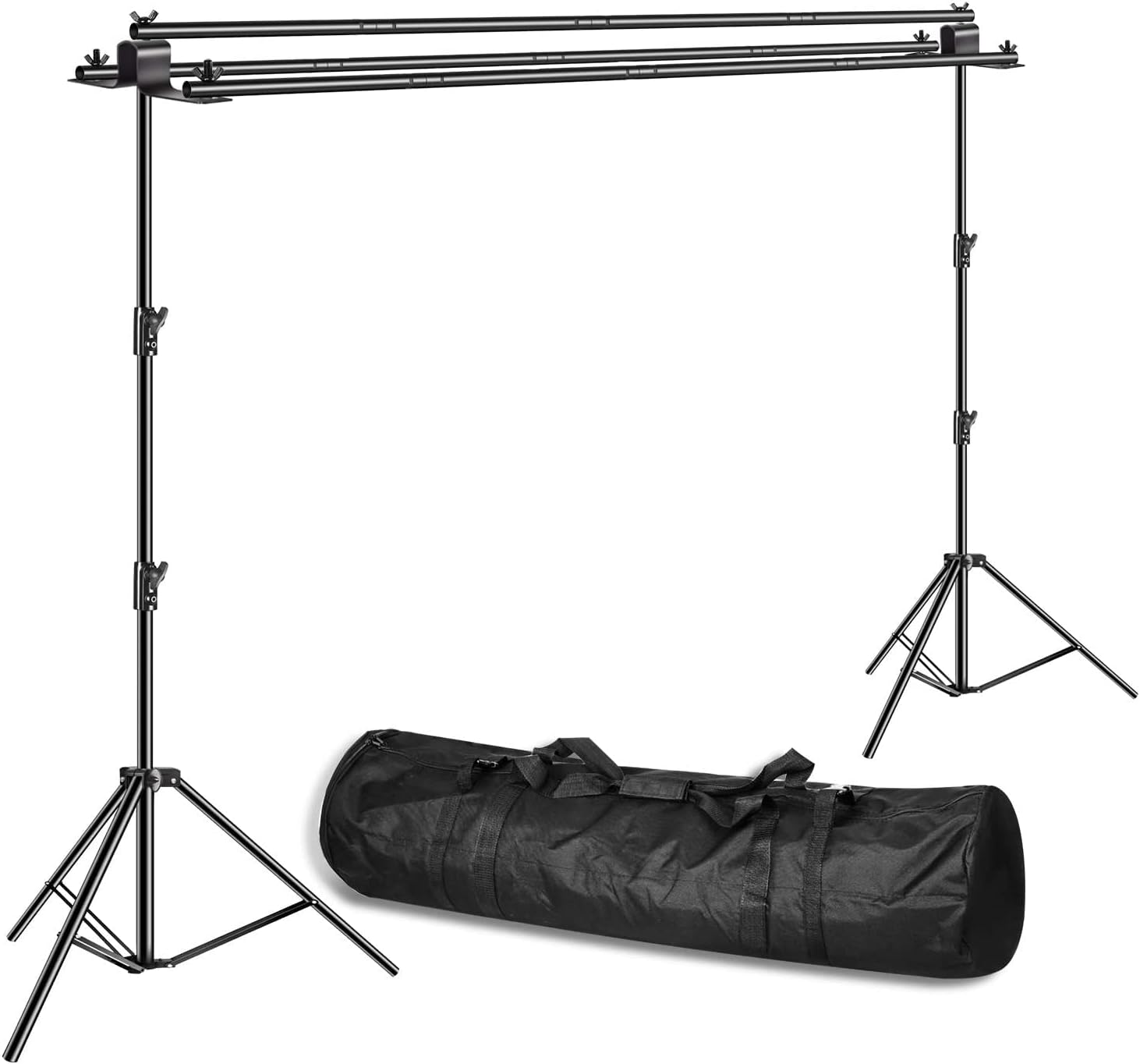 Amazon.com : Hecis 10x10Ft Double Crossbar Pipe and Drape Kit, Heavy ...