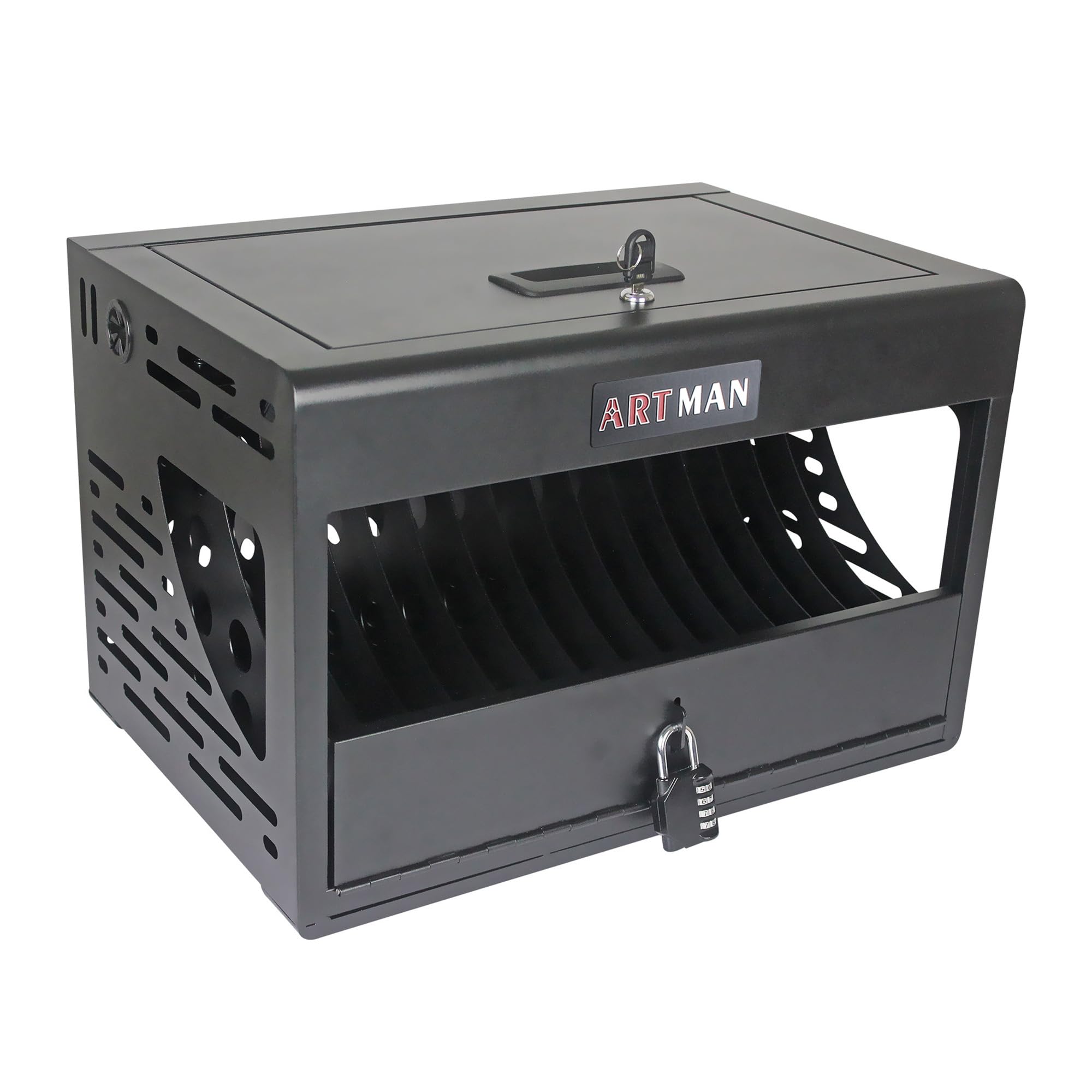 Amazon.com: 16 Devices Laptop Charging Cabinet, Locking Charging ...