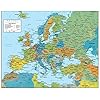 Europe Wall Map Laminated GeoPolitical Edition by Swiftmaps A2 (42cm x ...