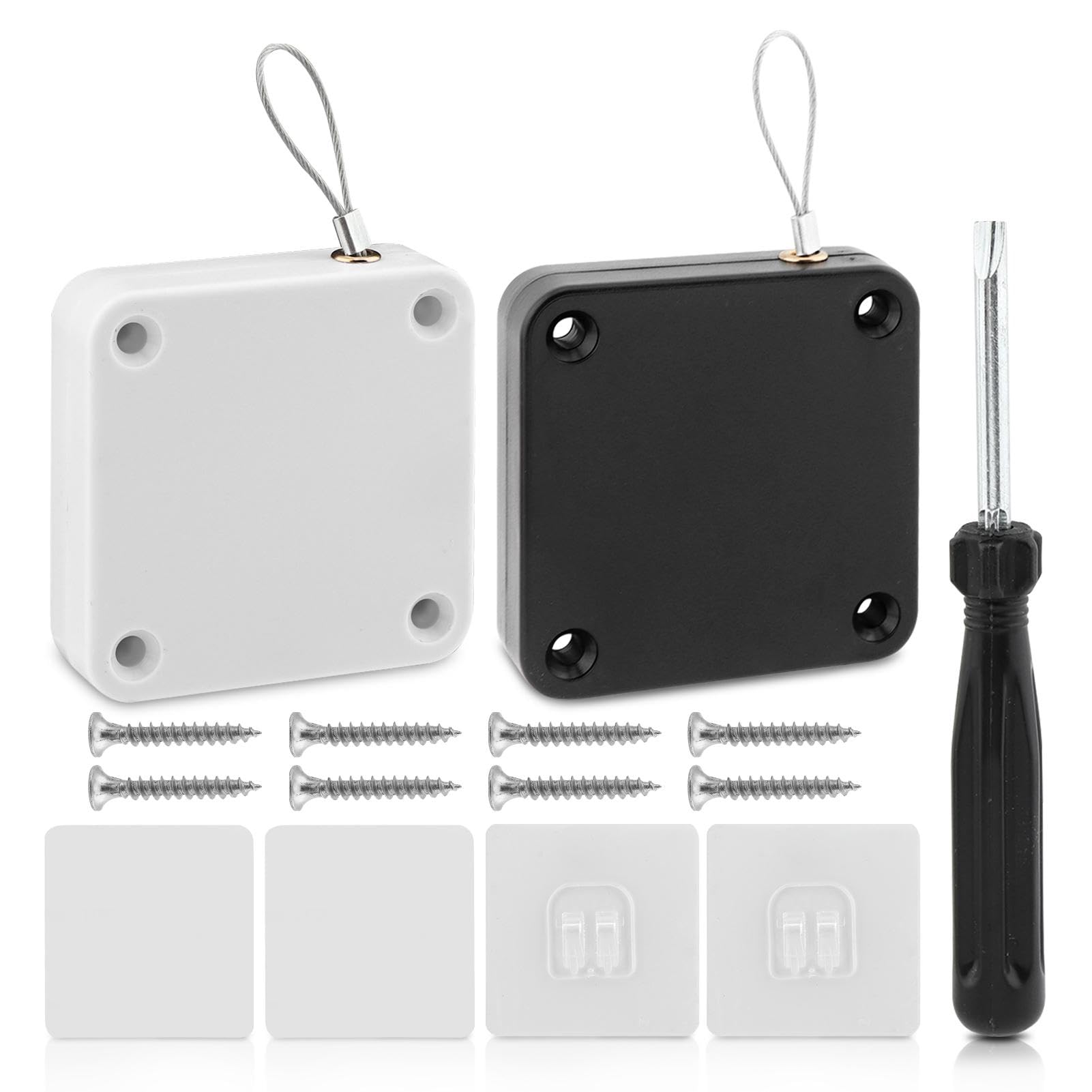 Set of 2 Automatic Door Closer, Automatic Screen Door Closer, Super ...