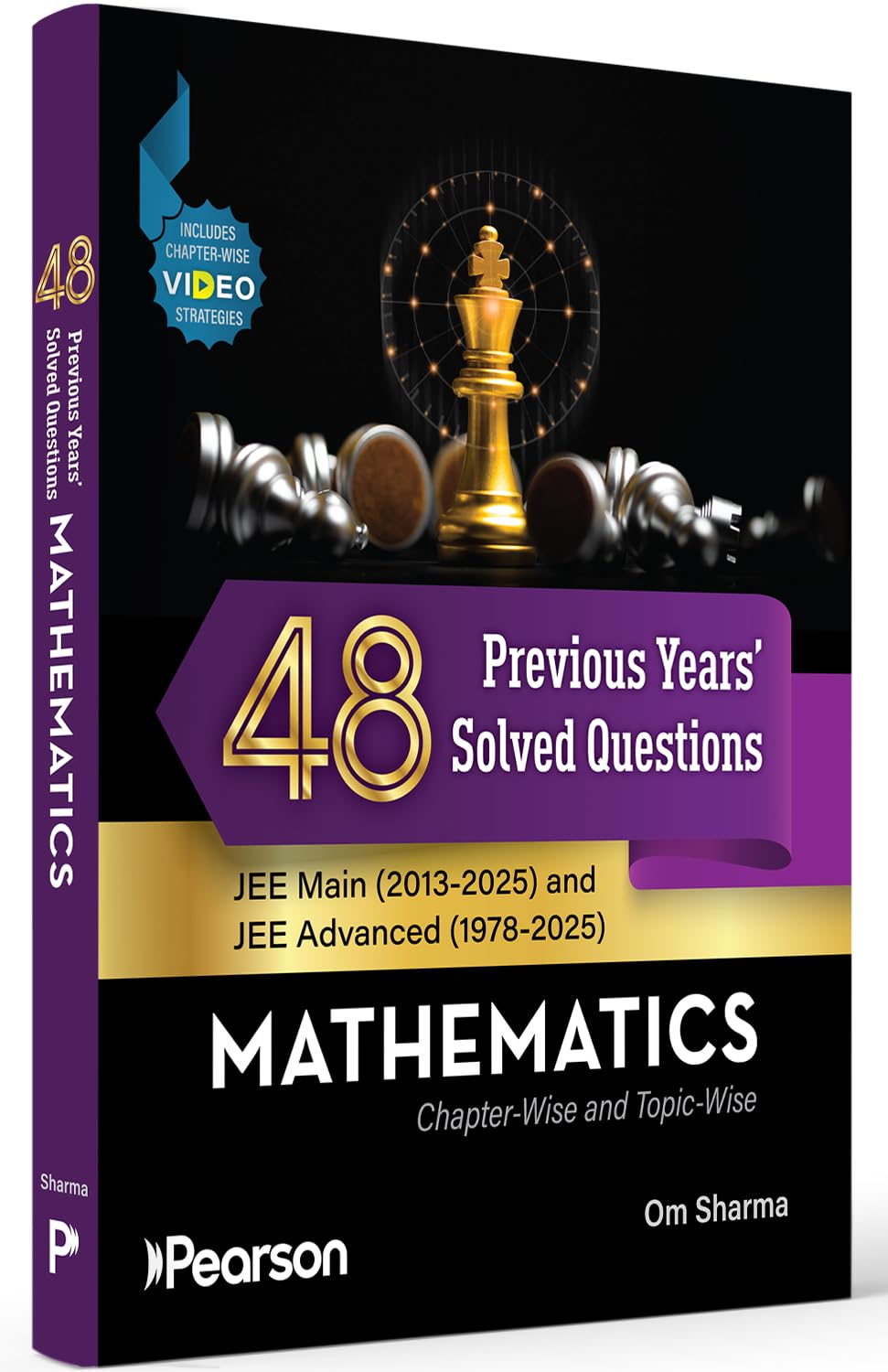 Buy Pearson 48 Previous Years' Solved Question JEE Mathematics (2025 ...