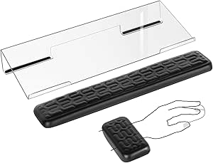 Amazon.com : AKIT Keyboard Wrist Rest Set Computer Keyboard Stand for ...
