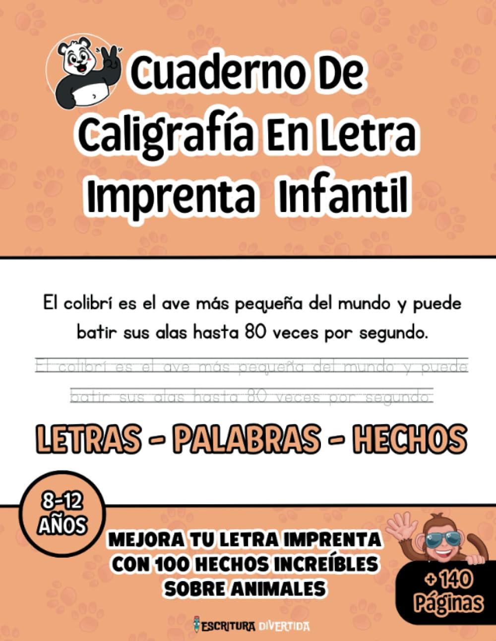 Buy Cuaderno de caligrafía en letra imprenta infantil: Mejora tu letra ...