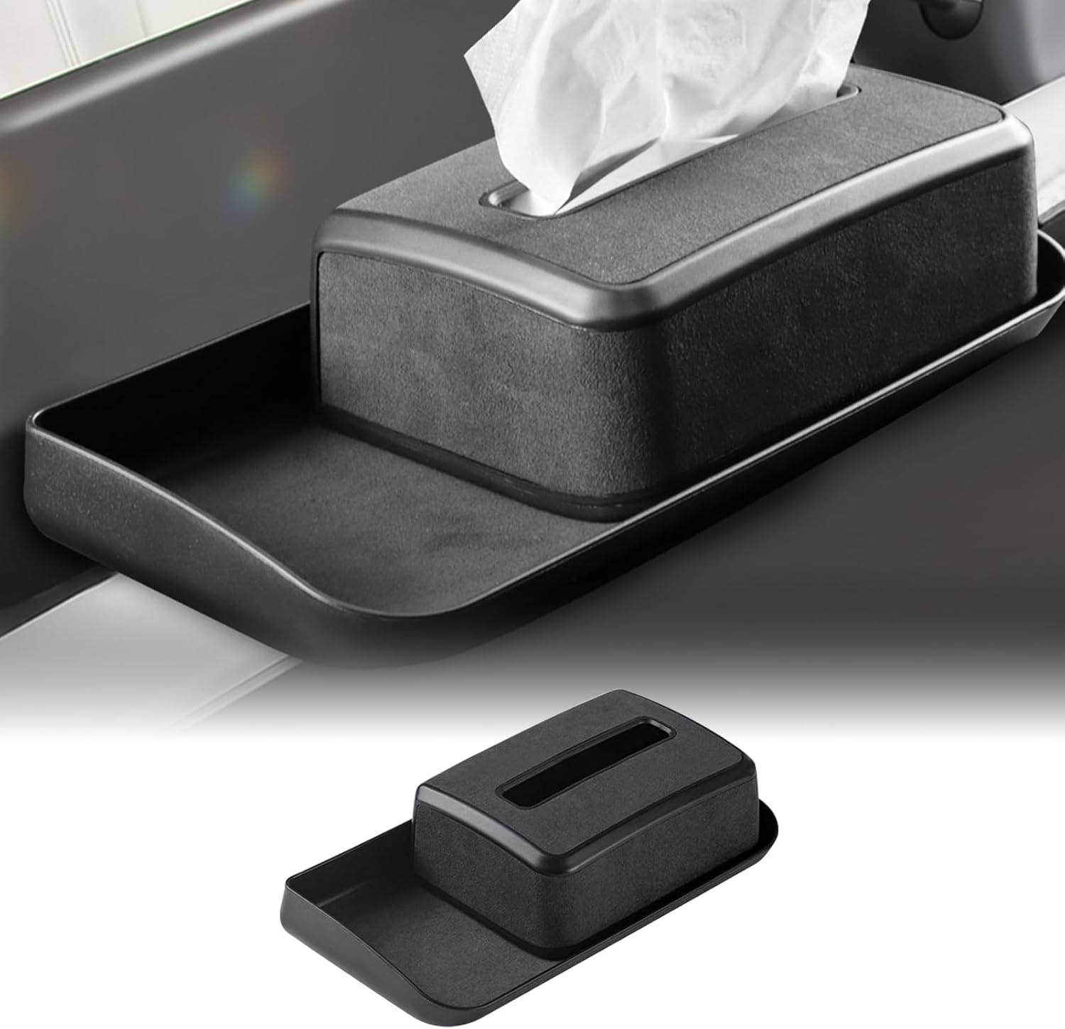 Amazon.com: FDAIUN Car Tissues/Napkin Case for Tesla Model 3 Y ...