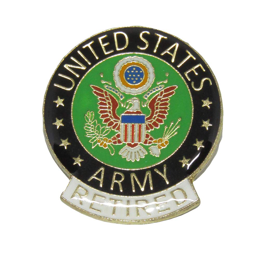 Amazon.com: United States Army RETIRED Flag Hat Cap lapel Pin ...