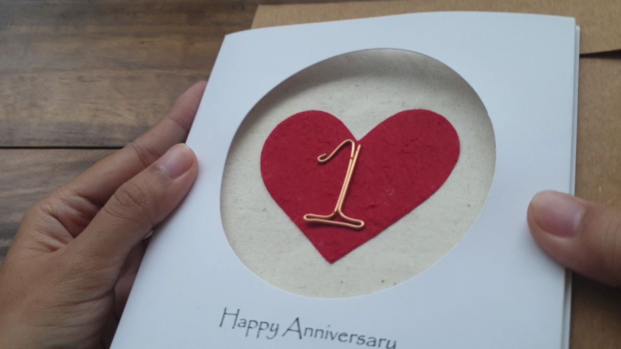 Homemade Anniversary Cards