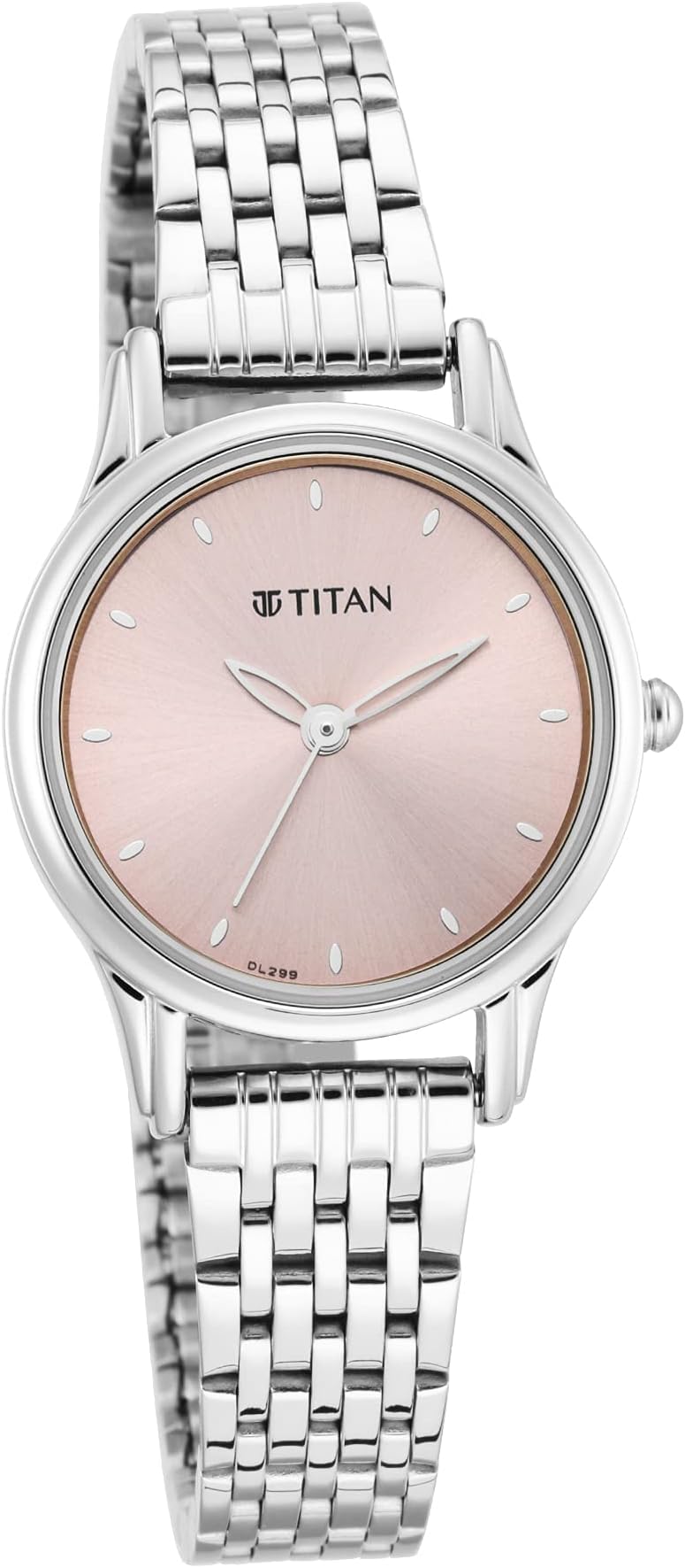 Buy Titan Women Leather White Dial Analog Watch -2649Wl04, Band Color ...