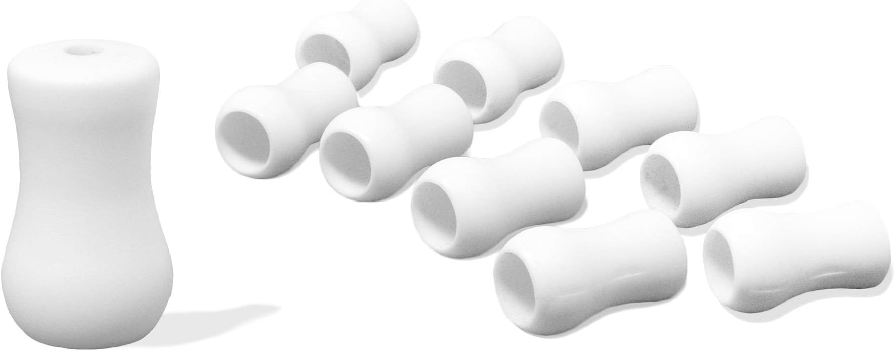 Amazon.com: 10pcs White Plastic Cord Tassel, Blind Pull Cord Knobs ...