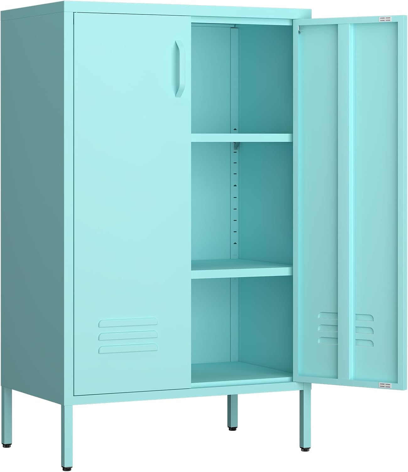 Amazon.com: IRONFFICE Locker Cabinet,Morden Locker Storage Cabinets ...
