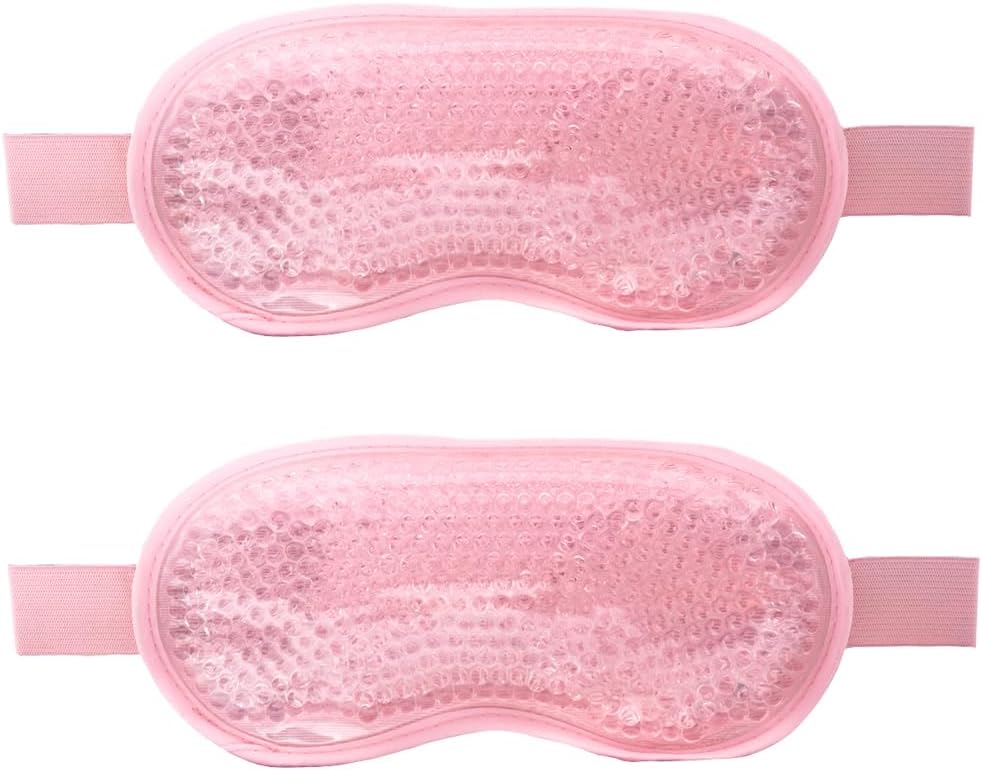 Amazon.com : Cala Pink gel beads eye mask : Beauty & Personal Care