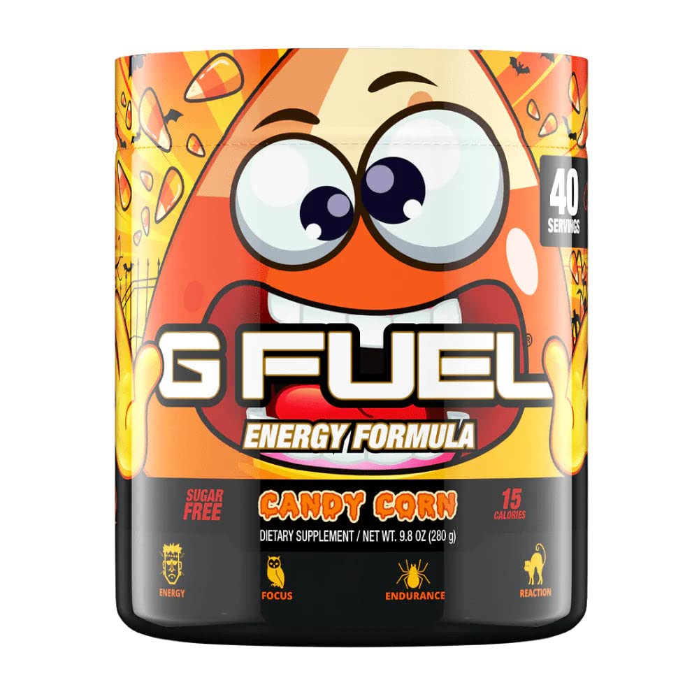Amazon.com : G Fuel Candy Corn Energy Drink Powder, Pre Workout ...